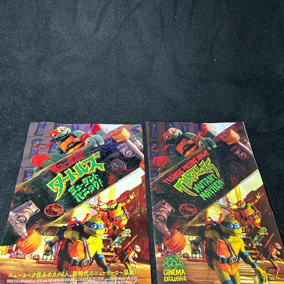 Other | Tmnt Mutant Mayhem Movie Japan Poster Usa Collectible Comic ...